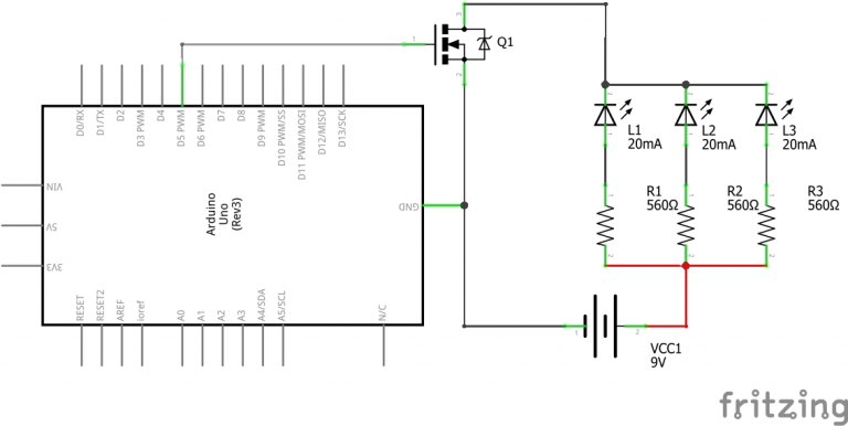 Tutorial Alimentazione - Corrente con BJT, MOSFET e batteria. - Pagina 5 di 5 - Arduino con ...
