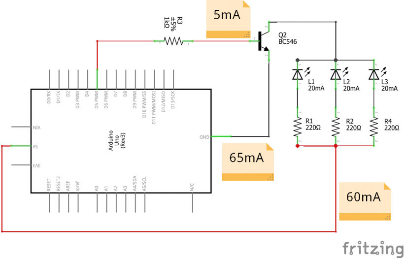 Tutorial Alimentazione - Corrente con BJT, MOSFET e batteria. - Pagina 3 di 5 - Arduino con ...